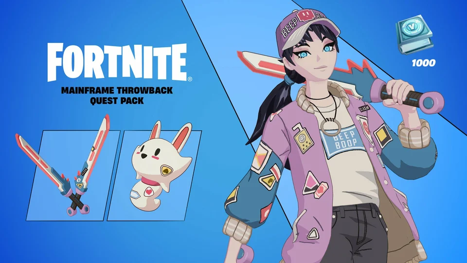 Fortnite "Mainframe Throwback" Quest Pack: Cosmetics,… | EarlyGame